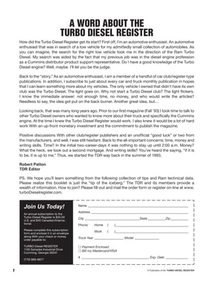 RAM DIAGNOSTIC TROUBLE CODES - TURBO DIESEL REGISTER | PDF