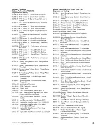 RAM DIAGNOSTIC TROUBLE CODES - TURBO DIESEL REGISTER | PDF