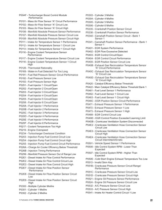 RAM DIAGNOSTIC TROUBLE CODES - TURBO DIESEL REGISTER | PDF