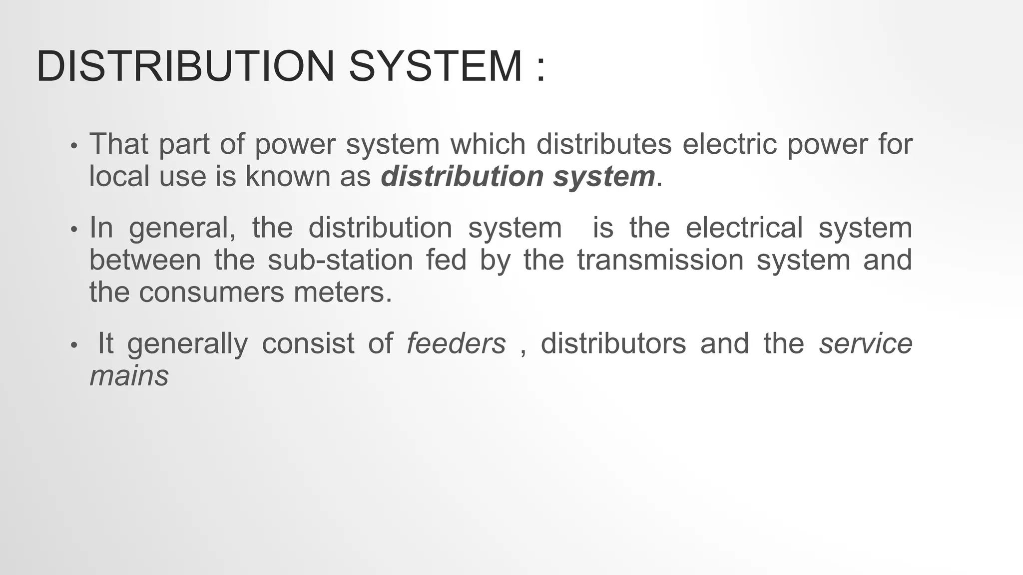 Residensial distribution system | PPT