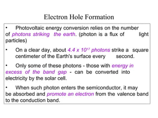 Presentation on Solar Cell | PPT