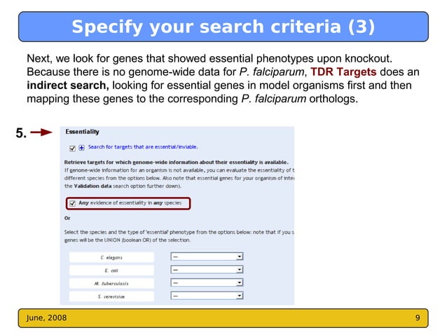 The TDR Targets Database, an introduction. | PDF | Databases | Computer Software and Applications