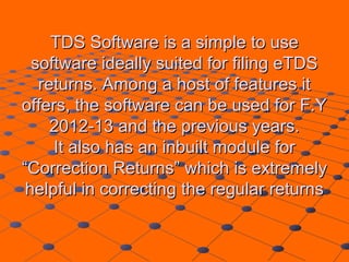 Tds | PPT