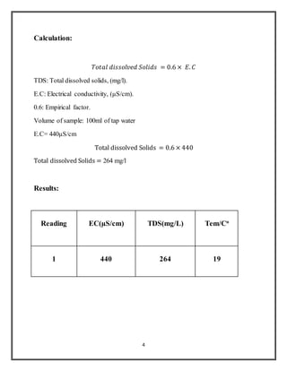 Total dissolved solids | DOCX