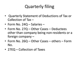Tds,Tcs, Advance Tax | PPT