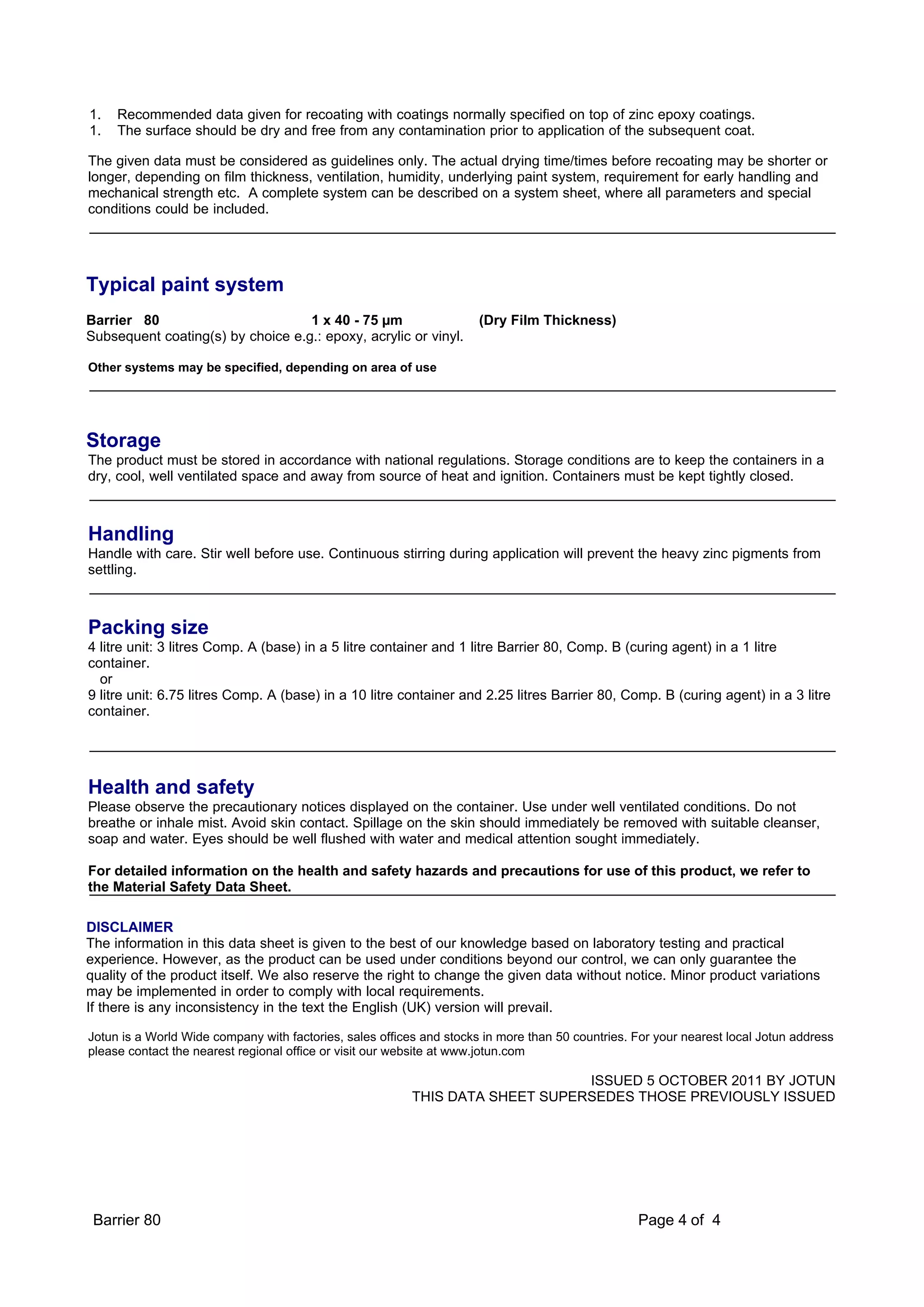 Tds barrier 80 - english (uk) - issued.05.10.2011