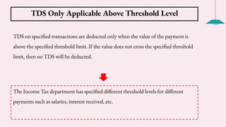The Ultimate Guide to TDS: Rules and Certificate Explained | PDF ...