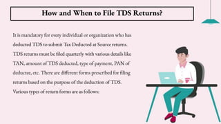 The Ultimate Guide to TDS: Rules and Certificate Explained | PDF ...