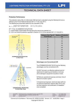 Catalog Stormaster ESE TELCO | PDF