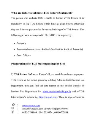 Tds 13 14 highlights | PDF