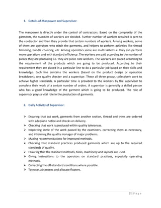 Training & Development of Supervisors | PDF