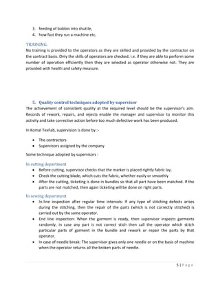 Training & Development of Supervisors | PDF