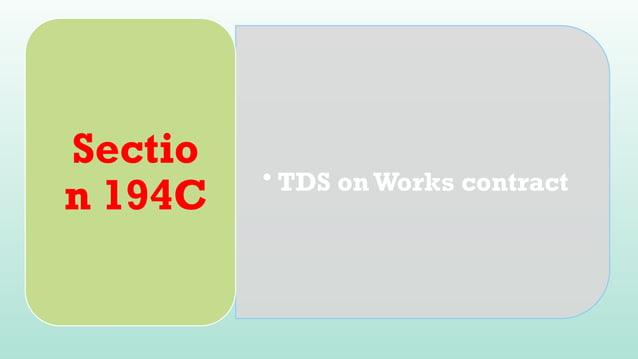 TDS and TCS of Income Tax Act.pptx in briefly | PPTX | Personal Taxes | Personal Finance