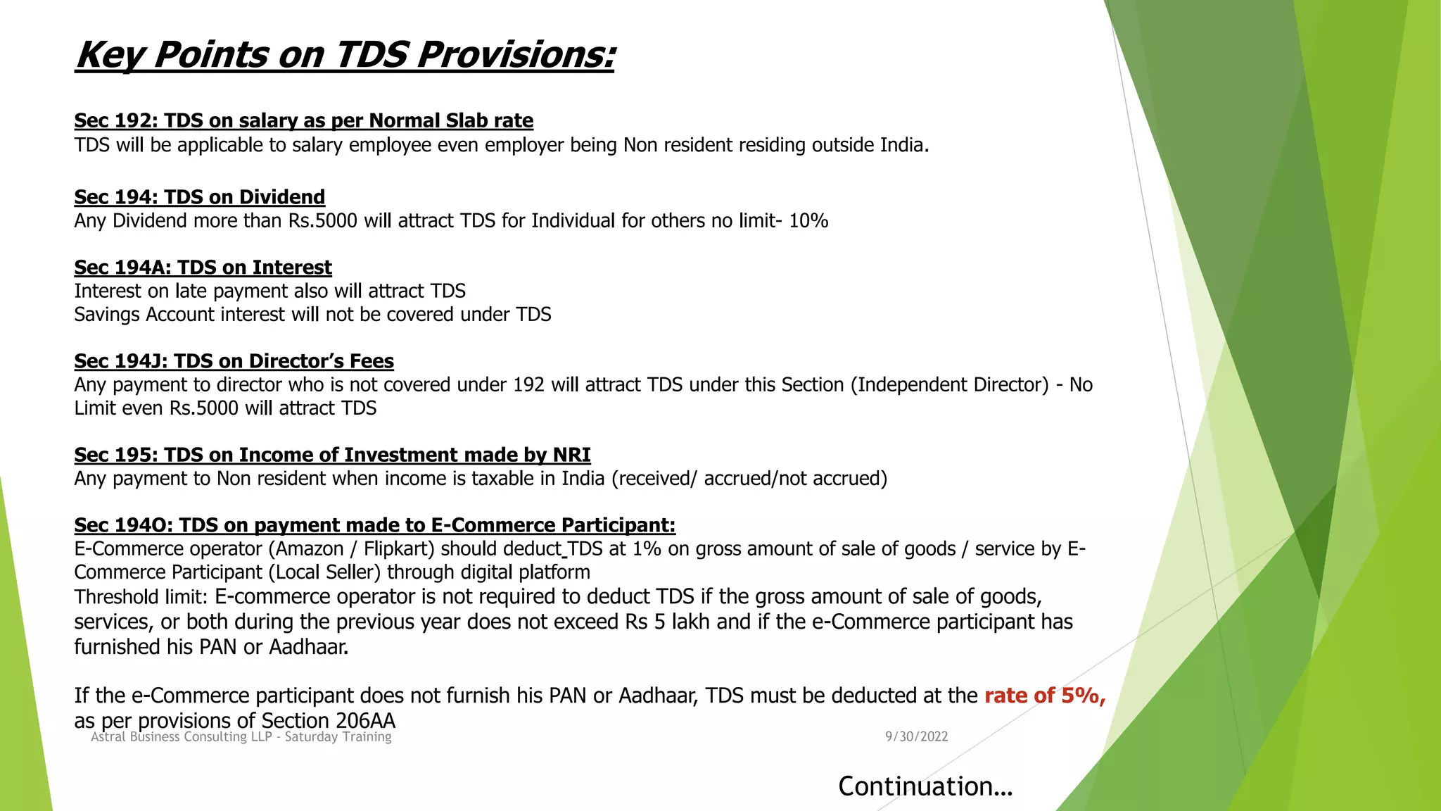 TDS and TCS Latest amendment.pptx