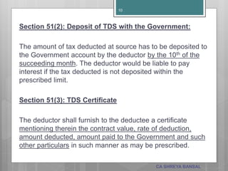TDS and TCS provisions in GST | PPTX