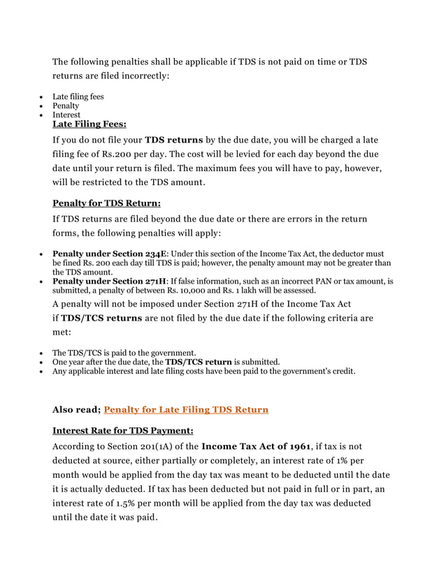 Know About TDS and TCS Return Due Dates for the FY 2022–2023 | Academy ...