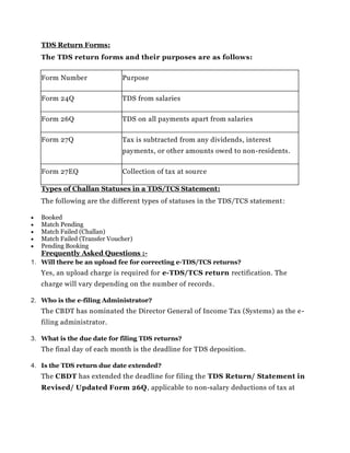 Know About TDS and TCS Return Due Dates for the FY 2022–2023 | Academy ...