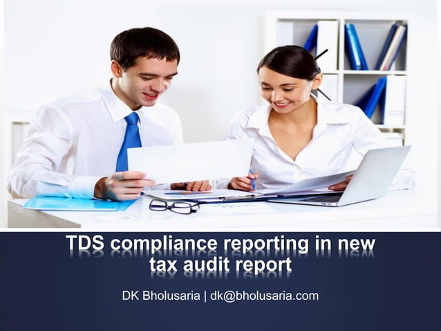 TDS compliance reporting in new tax audit report (3CD) | PDF | Business ...