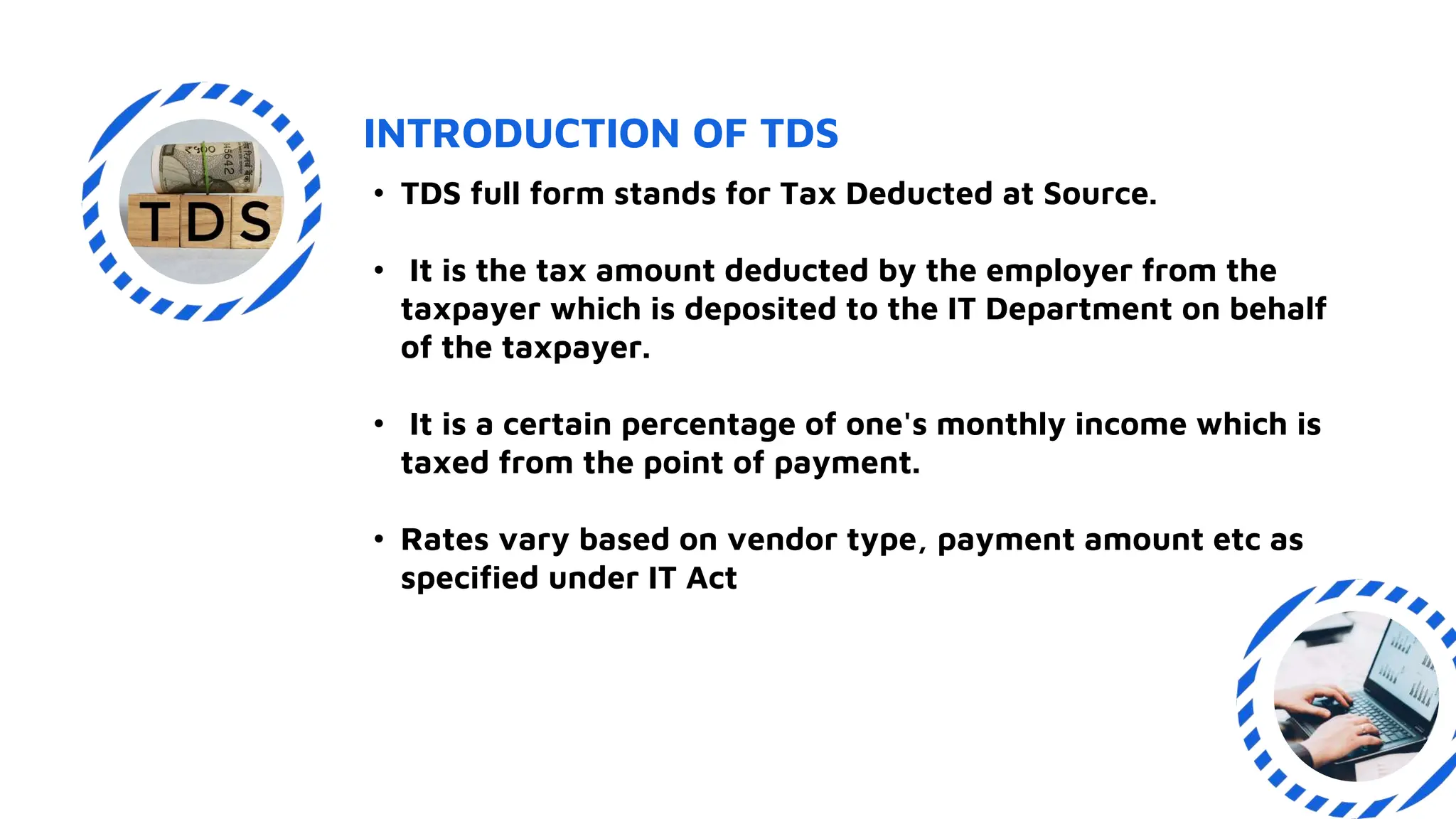 TDS in Tally Prime. Streaming tax Dudction at source | PPTX