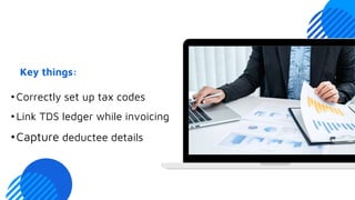 TDS in Tally Prime. Streaming tax Dudction at source | PPTX