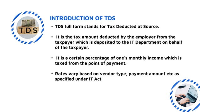 TDS in Tally Prime. Streaming tax Dudction at source | PPTX | Personal ...