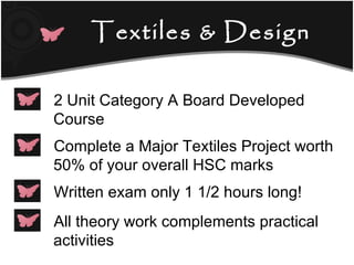 Textiles and Design | PPT