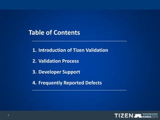 TIZEN Application Validation | PDF