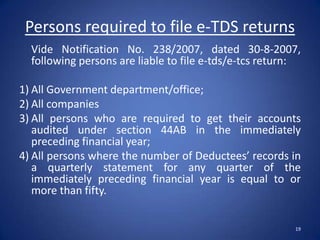 Tds overview final | PPTX