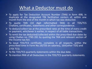 Tds overview final | PPTX