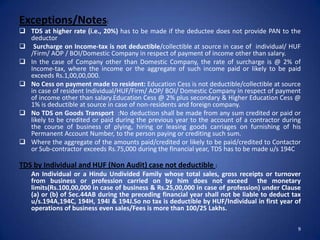 Tds overview final | PPTX