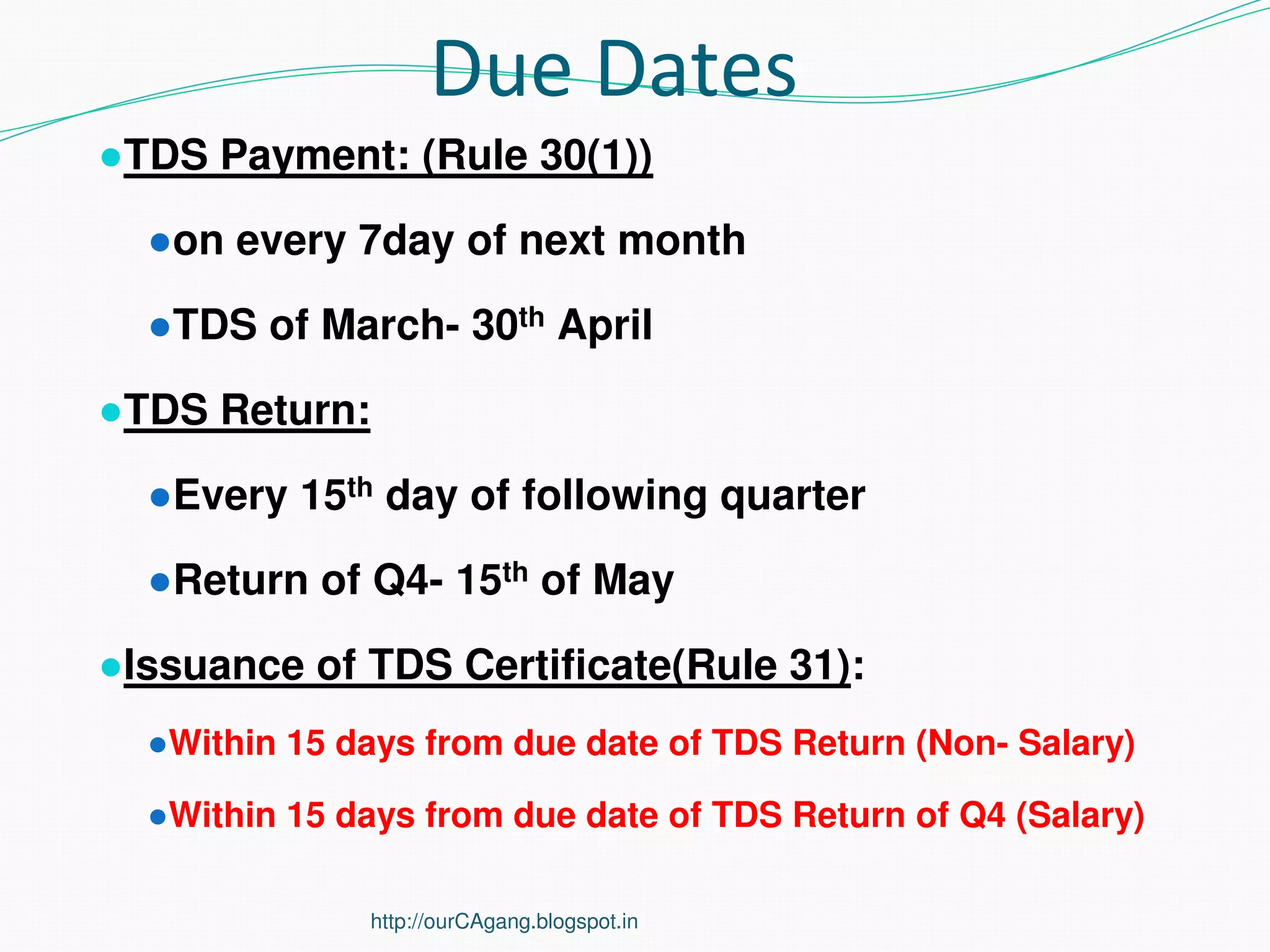 TDS (Tax Deducted at Source) | PDF
