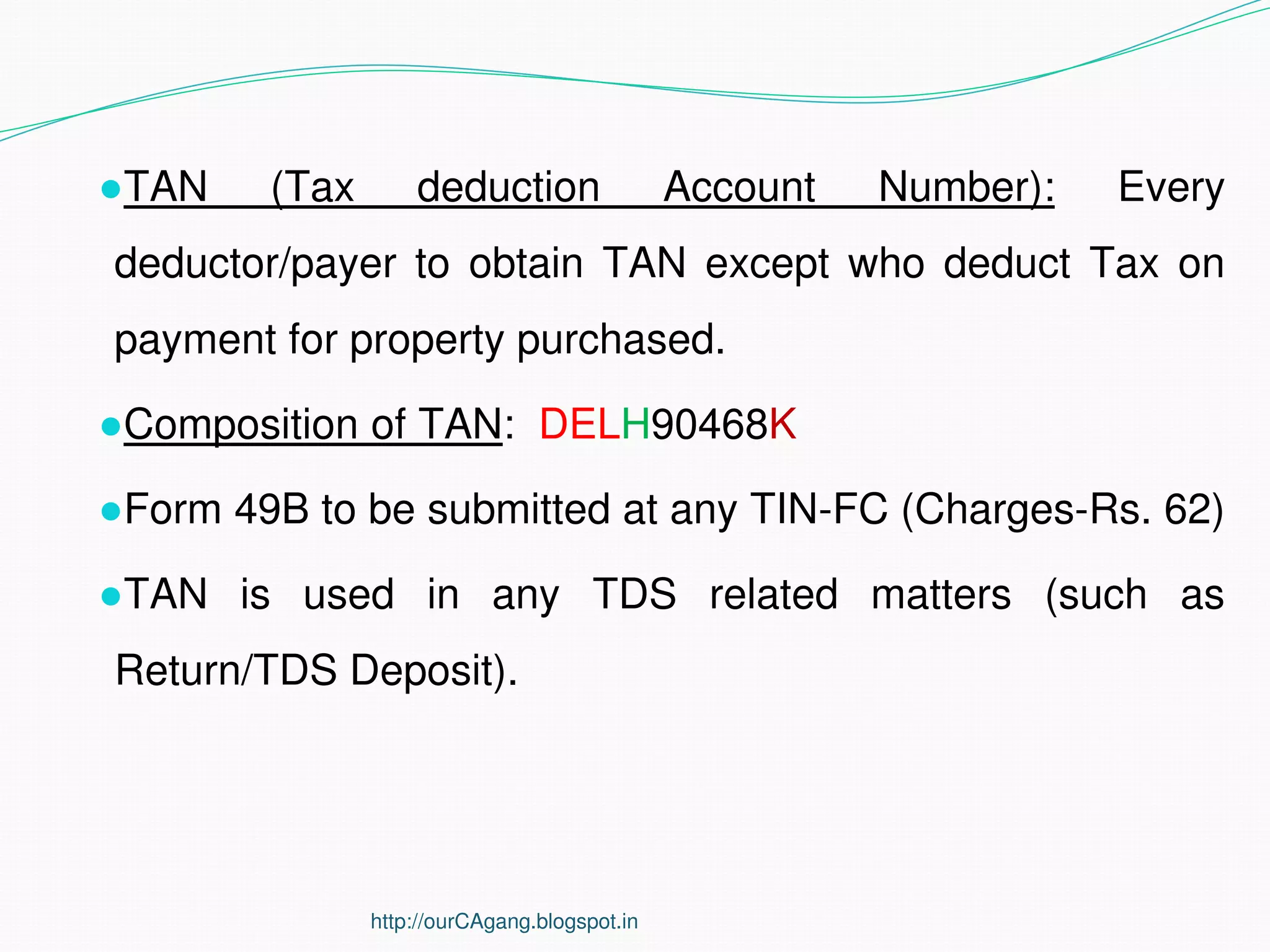 Tds Tax Deducted At Source Ppt
