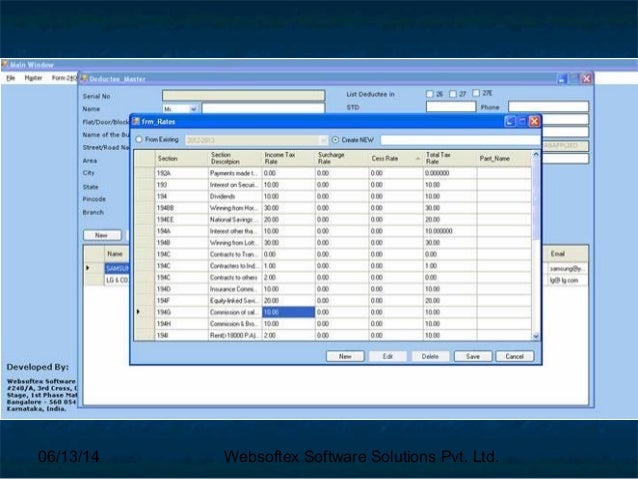 Tds software, tds return, tds computation, tds return form 24q, tds s…