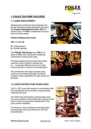 Foilex TDS Technology - EPS Marine | PDF
