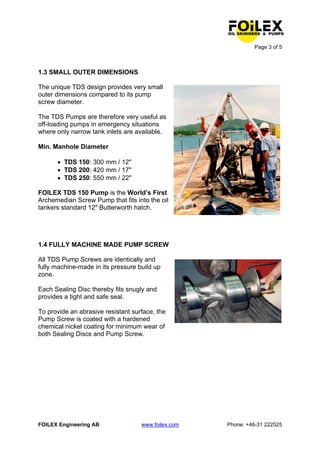 Foilex TDS Technology - EPS Marine | PDF