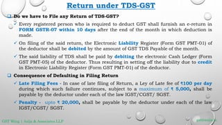 TDS Under GST | PPTX