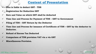 TDS Under GST | PPTX