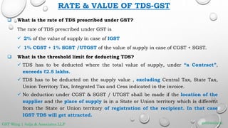 TDS Under GST | PPTX
