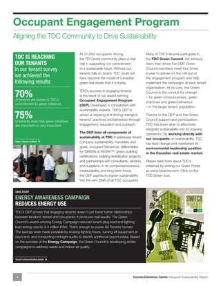 Td sustain report | PDF