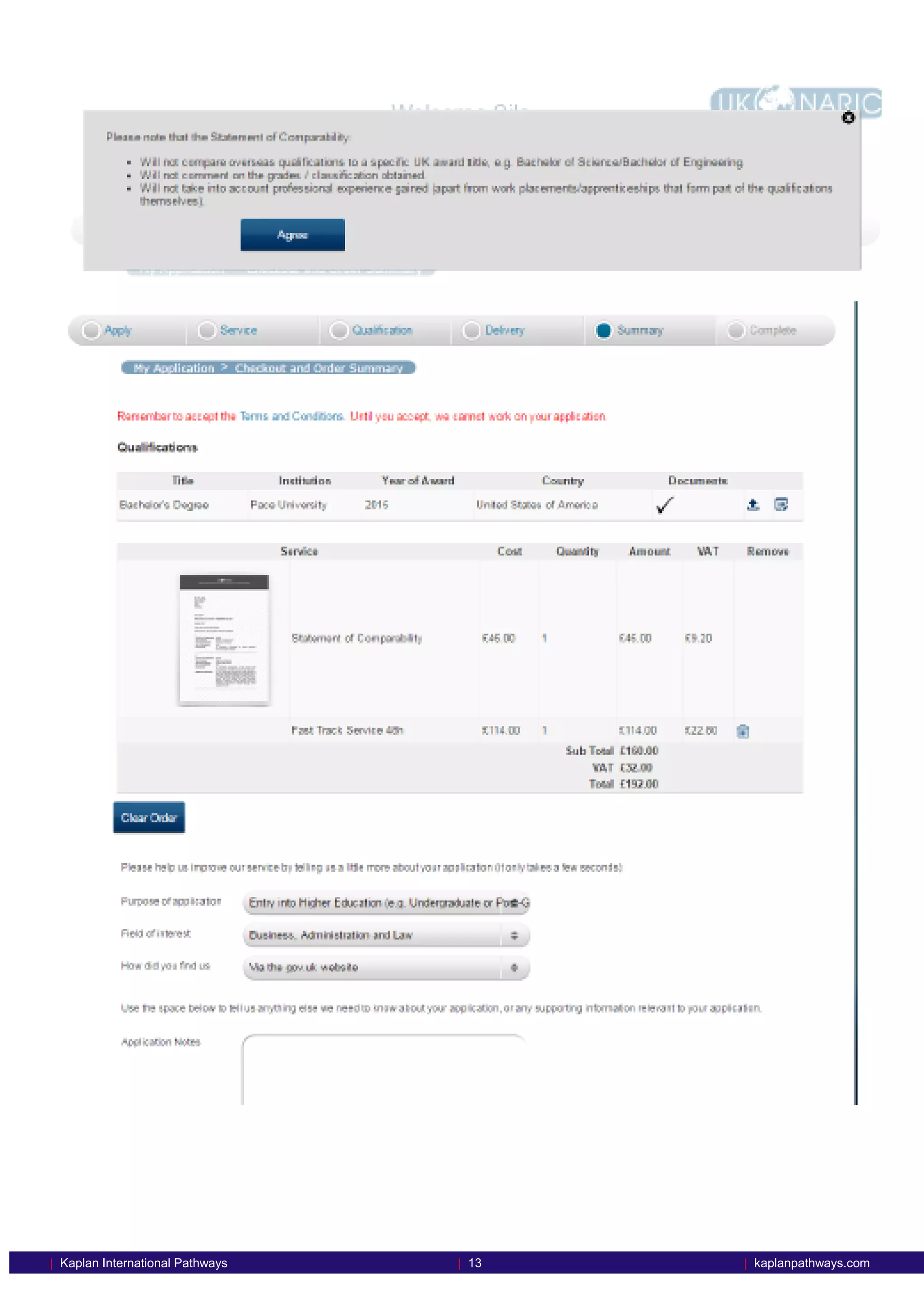 UK NARIC Evaluation | PDF