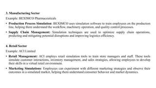 training development about simulation and content development | PPT