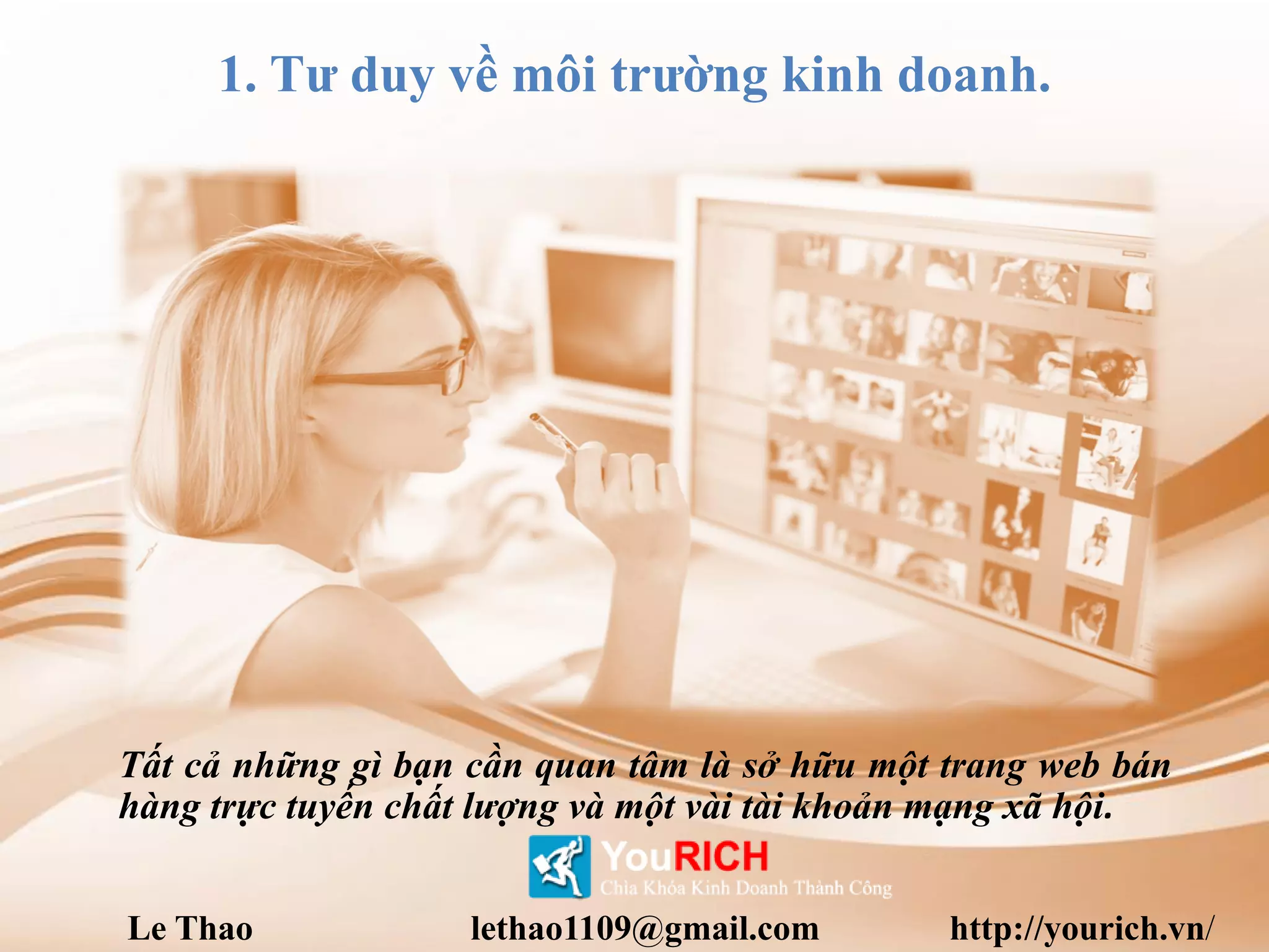 [YOURICH] - Tư duy kinh doanh triệu đô | PPT