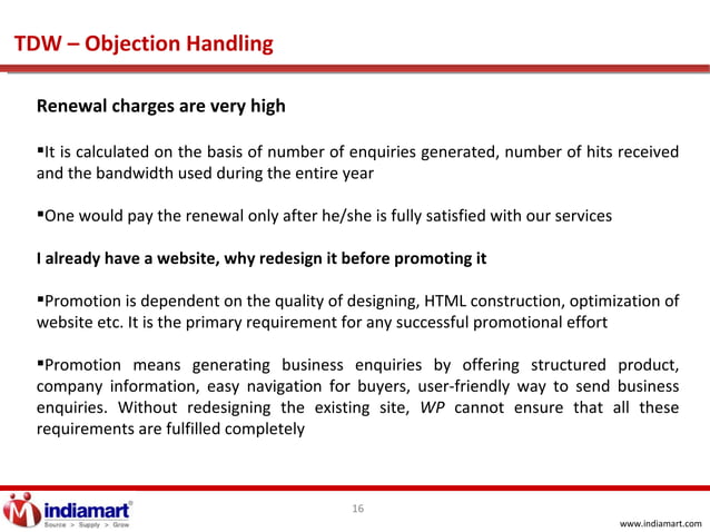 Tdw training ppt-final | PPT