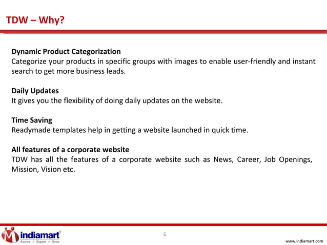Tdw training ppt-final | PPT
