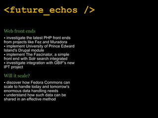 Using Fedora Commons To Create A Persistent Archive | PPT
