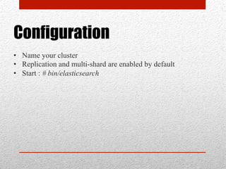 Using ElasticSearch as a fast, flexible, and scalable solution to search occurrence records and ...