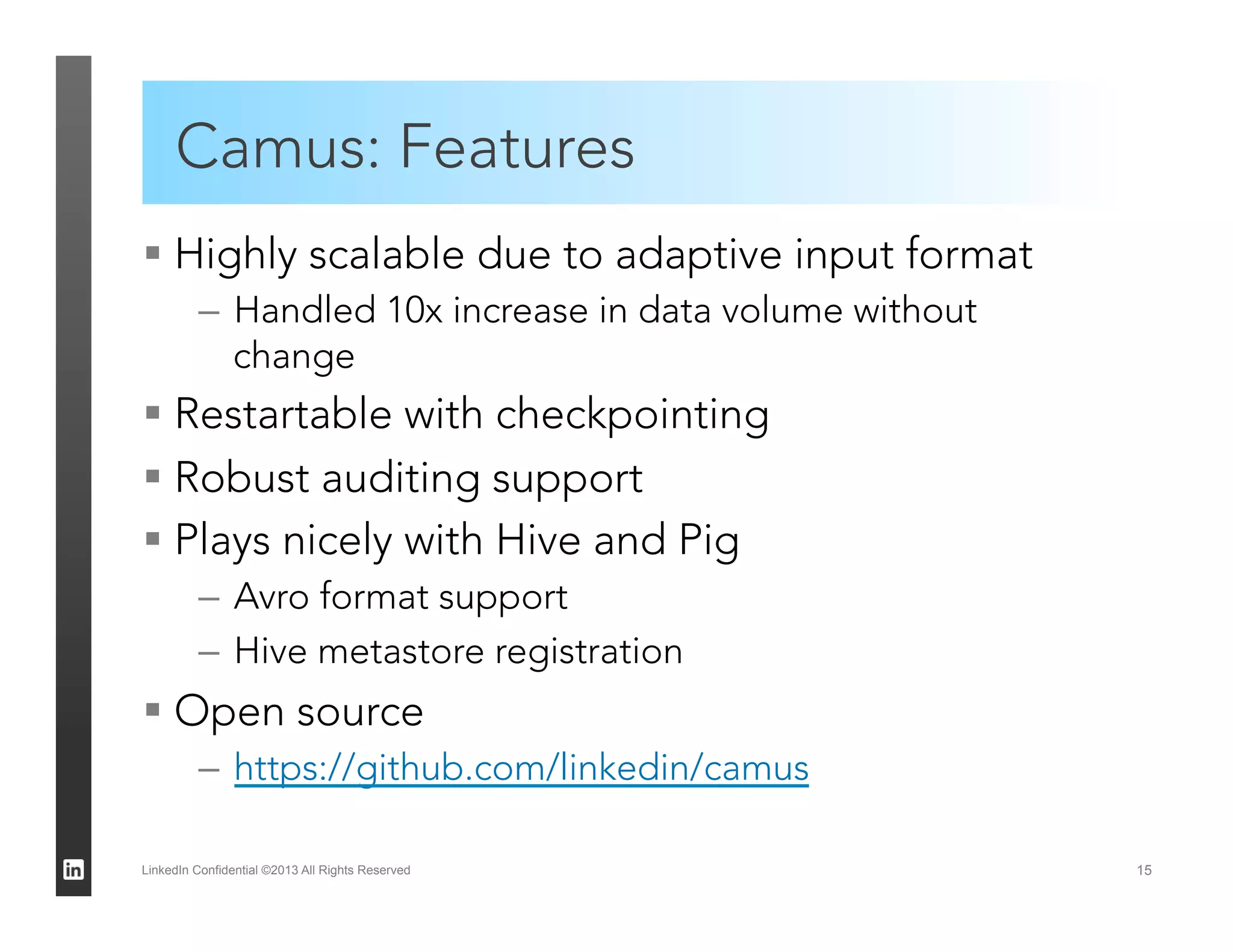 The Big Data Analytics Ecosystem at LinkedIn | PPTX