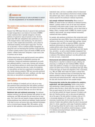 TDWI checklist 2018 - Data Warehouse Infrastructure | PDF | Cloud Computing | Internet