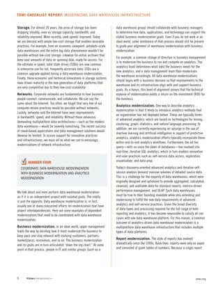 TDWI checklist 2018 - Data Warehouse Infrastructure | PDF | Cloud ...