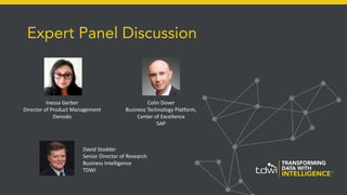Expert Panel: Overcoming Challenges with Distributed Data to Maximize Business Value | PPT